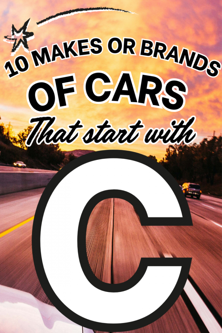 45 Makes and Models of Car That Starts With C - Things That Start With A-Z