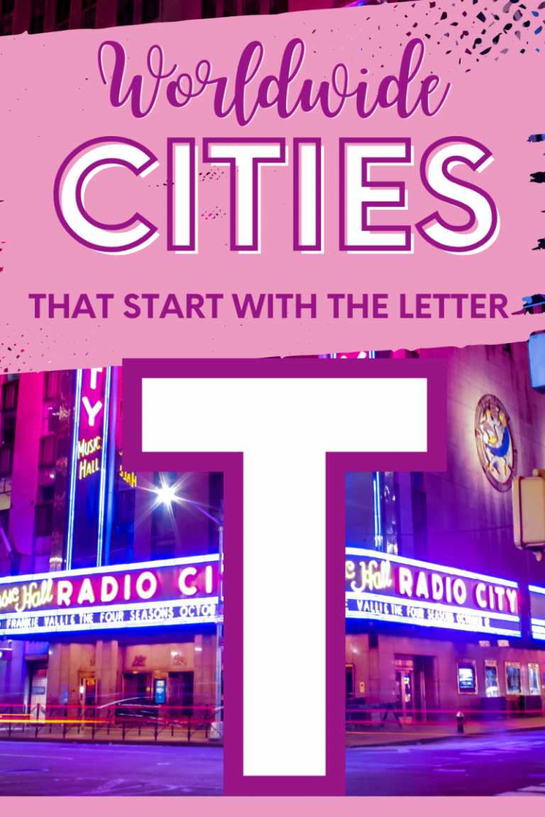Worldwide List of Cities That Starts With T - Things That Start With A-Z